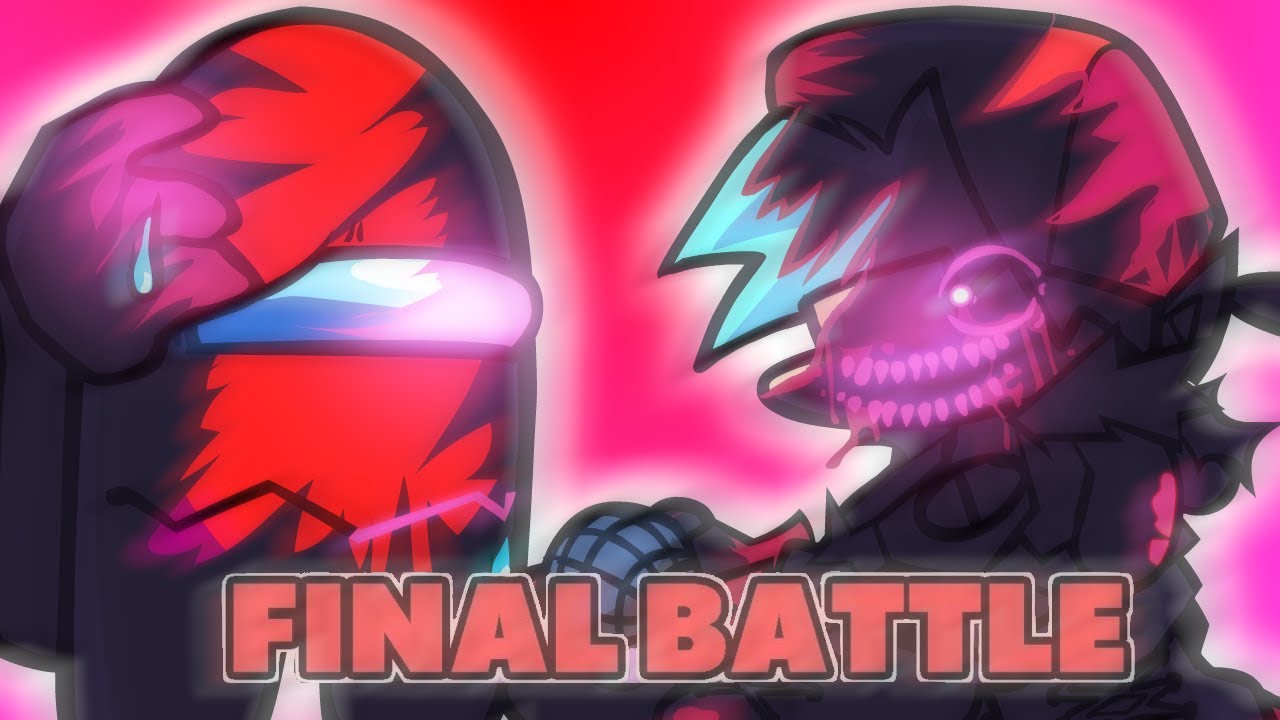 FRIDAY NIGHT FUNKIN' mod EVIL Boyfriend VS Corrupted Red Imposter ...