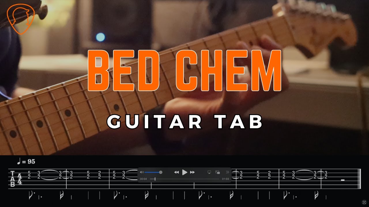 Sabrina Carpenter - Bed Chem | Guitar Tab + Cover - YouTube