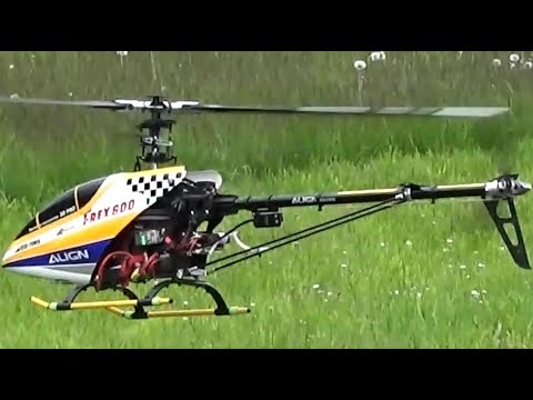 RC Helicopter T-Rex 600 Electric Model Airshow Hubschrauber Aerobatics ...