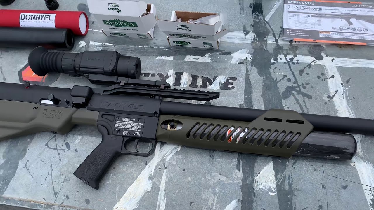 Umarex Hammer .50 Cal PCP Rifle! - YouTube