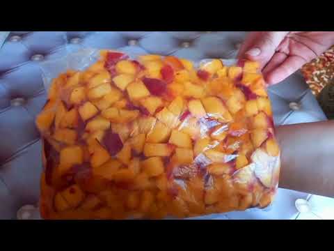 Qis uçun buzluga meyvenin qoyulmasi👍ILK GUNKI KIMI TEZE VE ETIRLI QAlir🔴#saftali meyvesi🍑ve hamsi