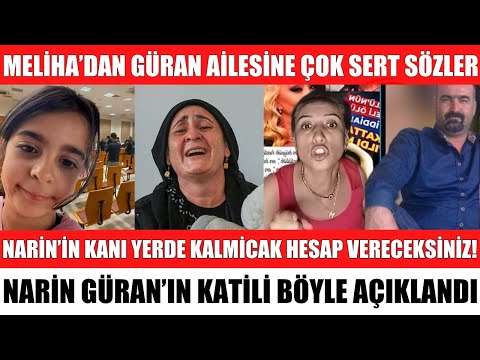 NARİN GÜRAN CİNAYETİNDE AİLEYE ÇOK SERT SÖZLER NARİN'İN KANI YERDE KALMAYACAK HESAP VERECEKSİNİZ