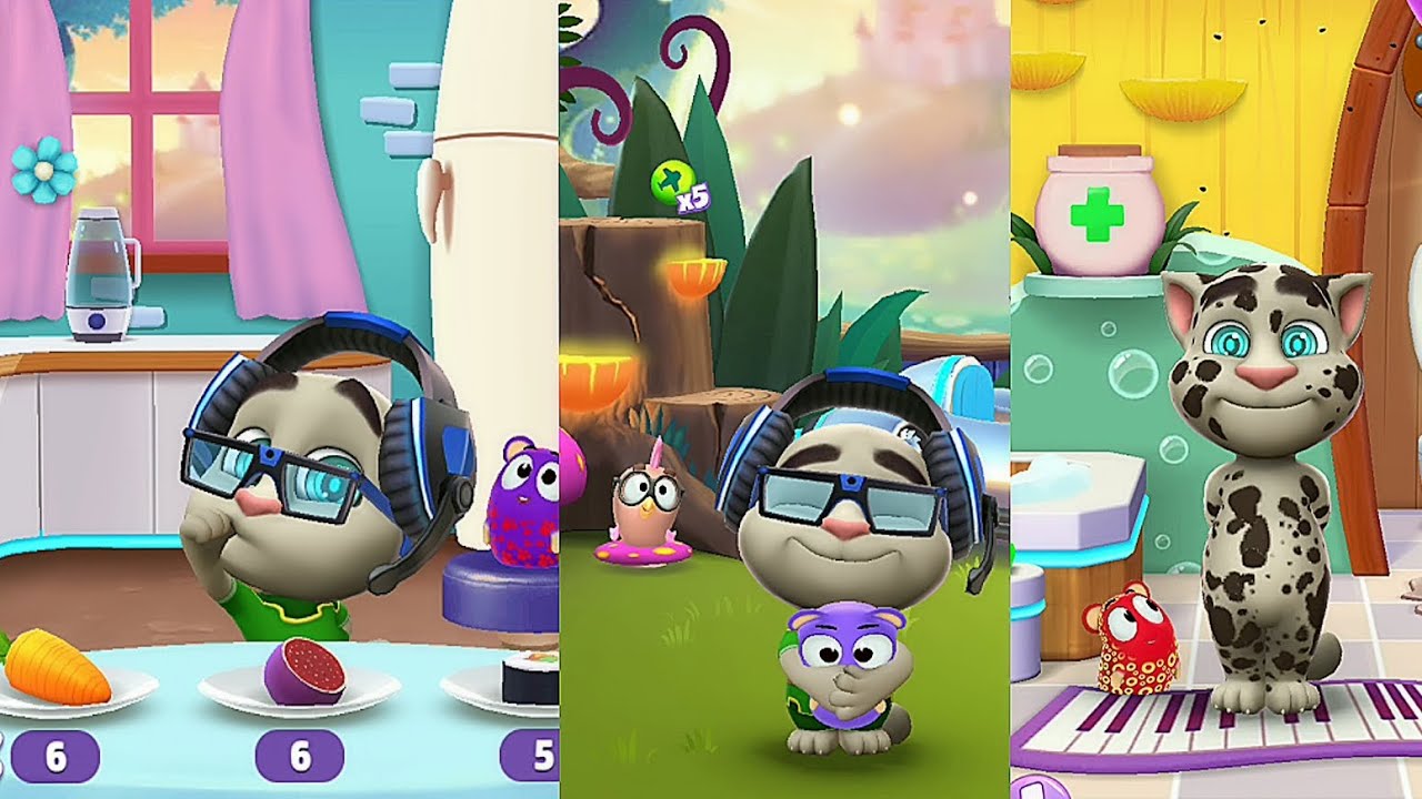 talking tom ⭐⭐⭐ aku kembali kecil lagi 🥭🍊🍓🍎😺😺😺 - YouTube