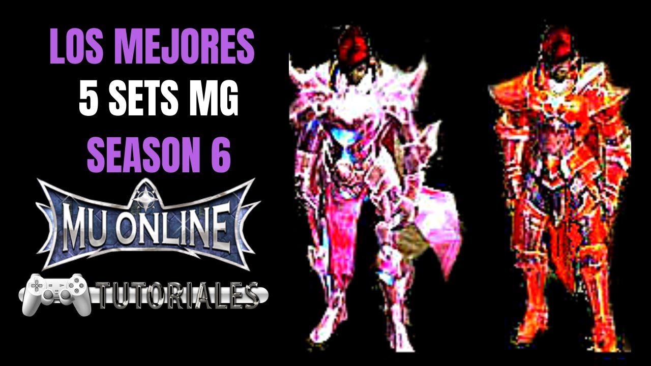 Top los 6 mejores SETS de Magic Gladiator Mg PVP Mu Online 2023 - YouTube
