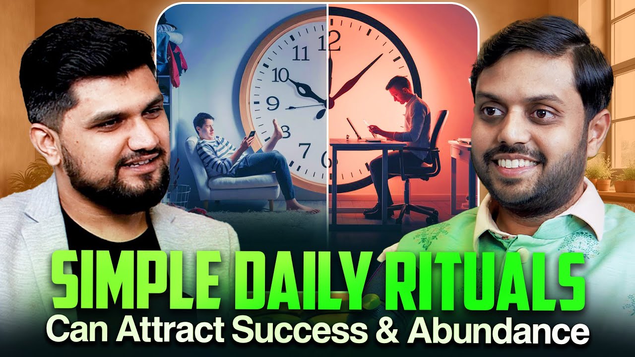 How Daily Rituals Create a Life of Success @MVPriyank - YouTube
