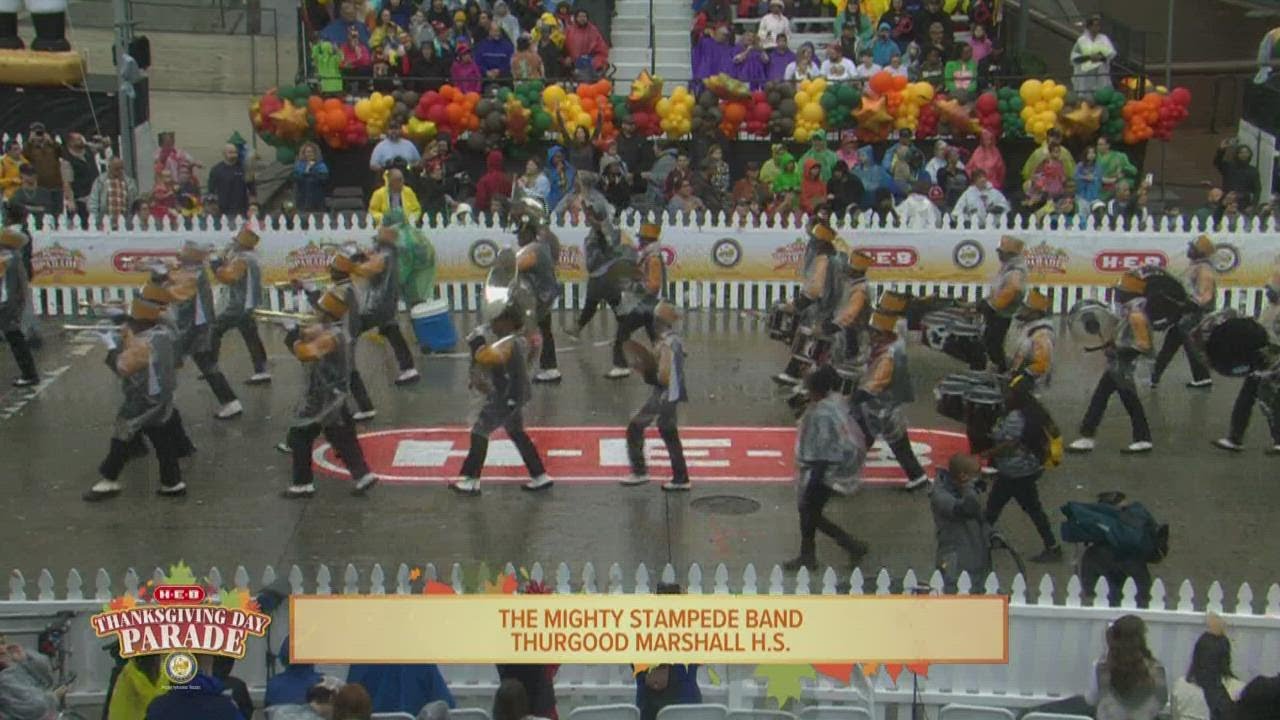 Thanksgiving Day Parade: The Mighty Stampede Band from Thurgood ...