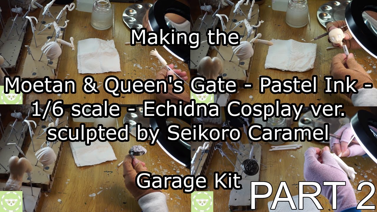 Part 2 - Paint work - Garage Kit - Moetan - Queen's Gate - Pastel Ink 1 ...