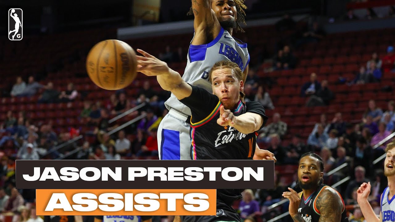 Jason Preston's Best Assists From The 2023-24 G League Season - YouTube