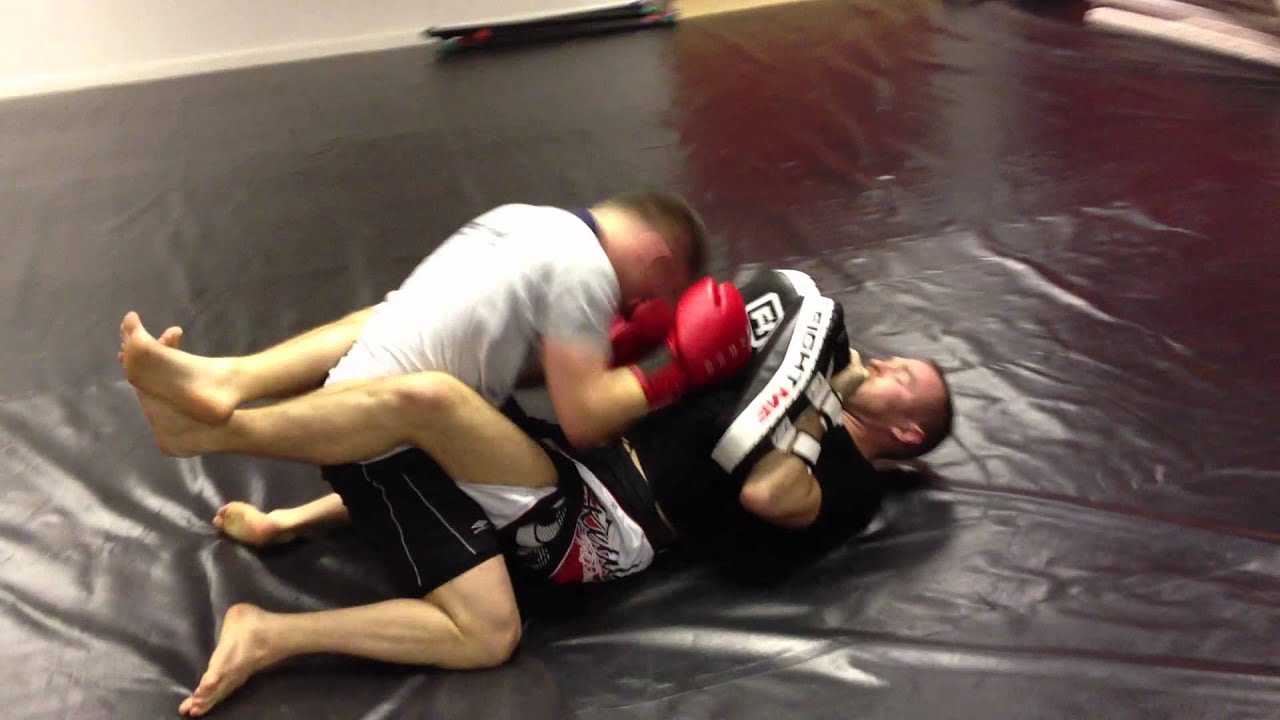 MMA Drills: ground and pound - YouTube