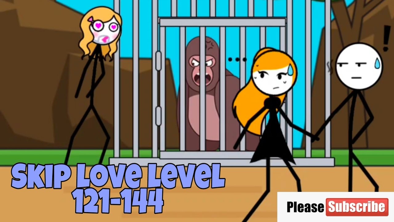 Skip love level 121-144. walkthrough & solutions. very funny cartoon ...