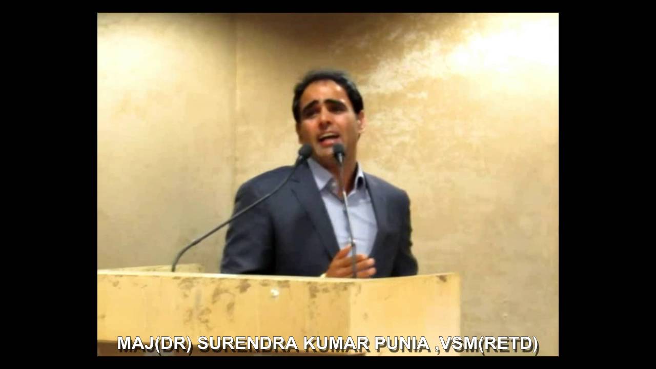 Maj Surendra Poonia,VSM on 'Intellectual Terrorism in India' - YouTube