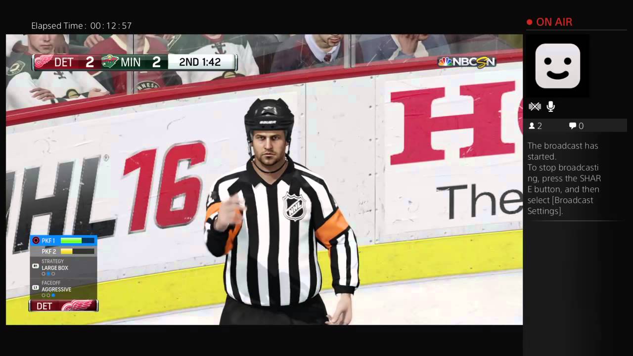 nhlpc's Live PS4 Broadcast 92W-18L-2otl rank 65 - YouTube