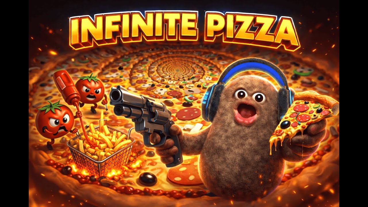 INFINITE PIZZA POTATO LIVE..... - YouTube