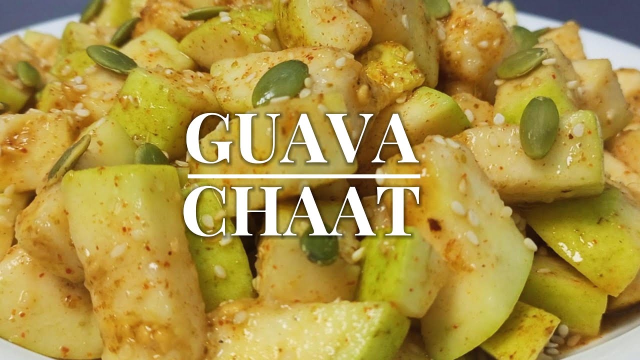 Guava Chaat Recipe | Spicy & Tangy Street Style Amrood Chaat | Guava ...