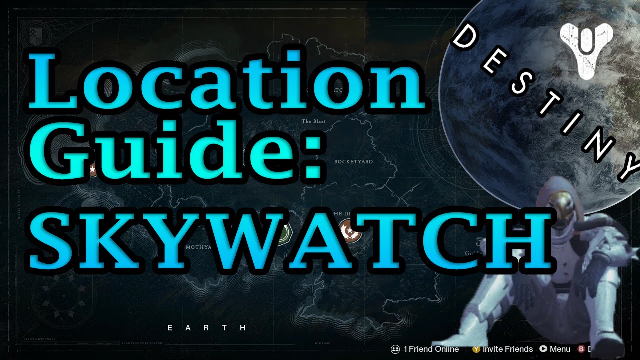 Destiny | Where is Skywatch | Location Guide | Directions - YouTube