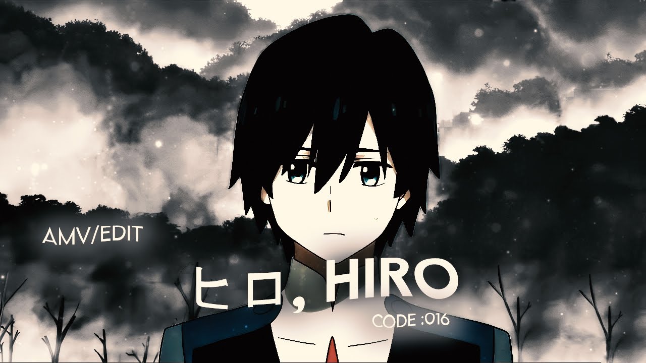 [4K] Hiro - Memory Reboot | Darling in the Franxx [Edit/AMV] ( Free Project File ) - YouTube