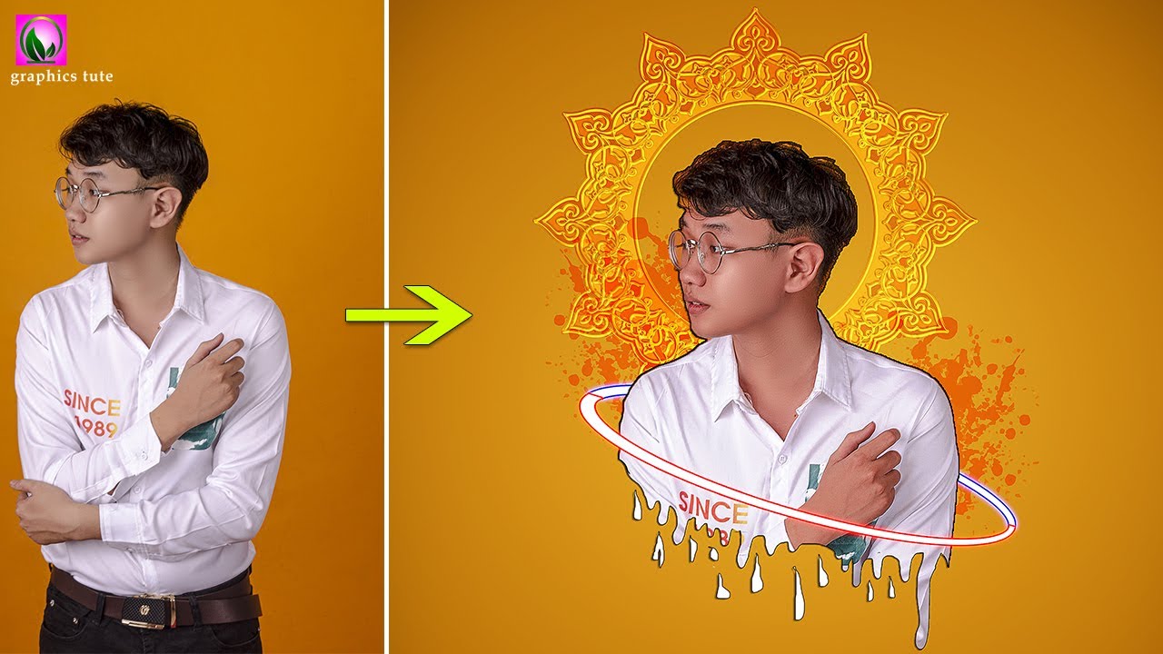 Dripping Photo Editing Photoshop -Dripping Effect Photo Editing -Paint ...