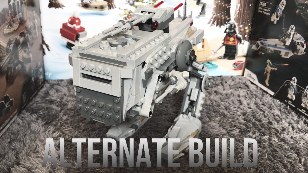 Lego star wars 75322 Hoth AT-ST all terrain heavy artillery (AT-HA ...