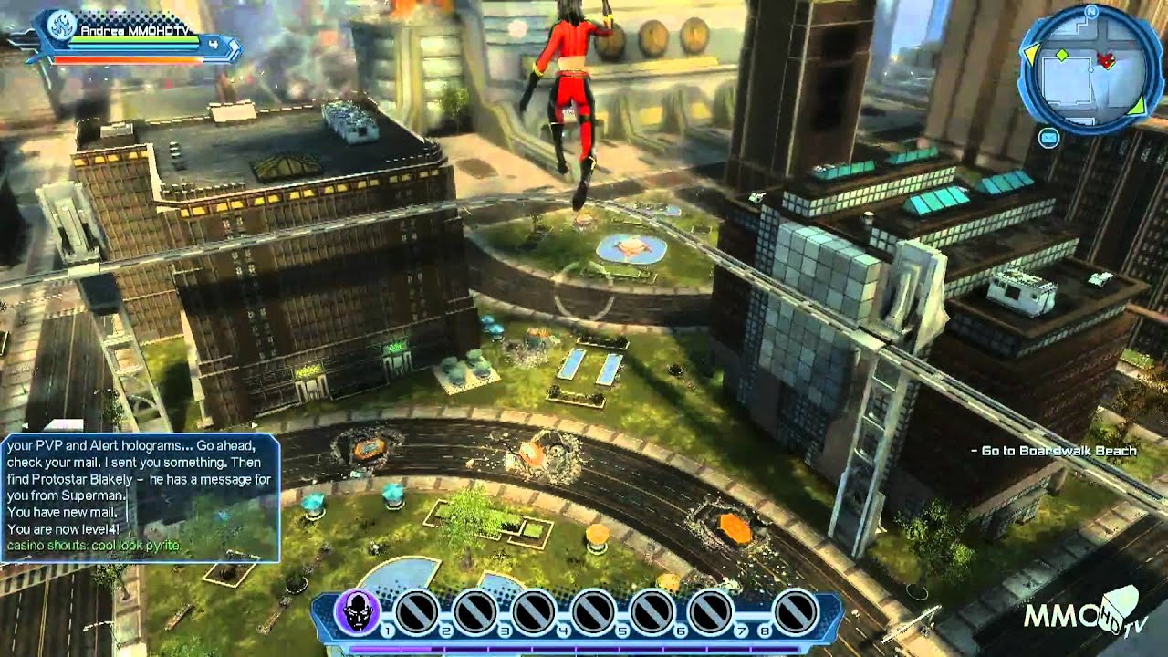 DC Universe Online Running at super-speed (flash) on Metropolis - MMO ...