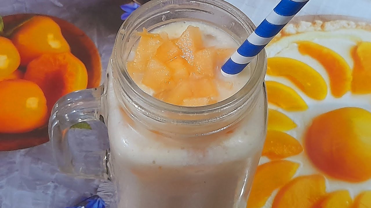 Musk melon smoothie recipe 🧋🥝😋 - YouTube