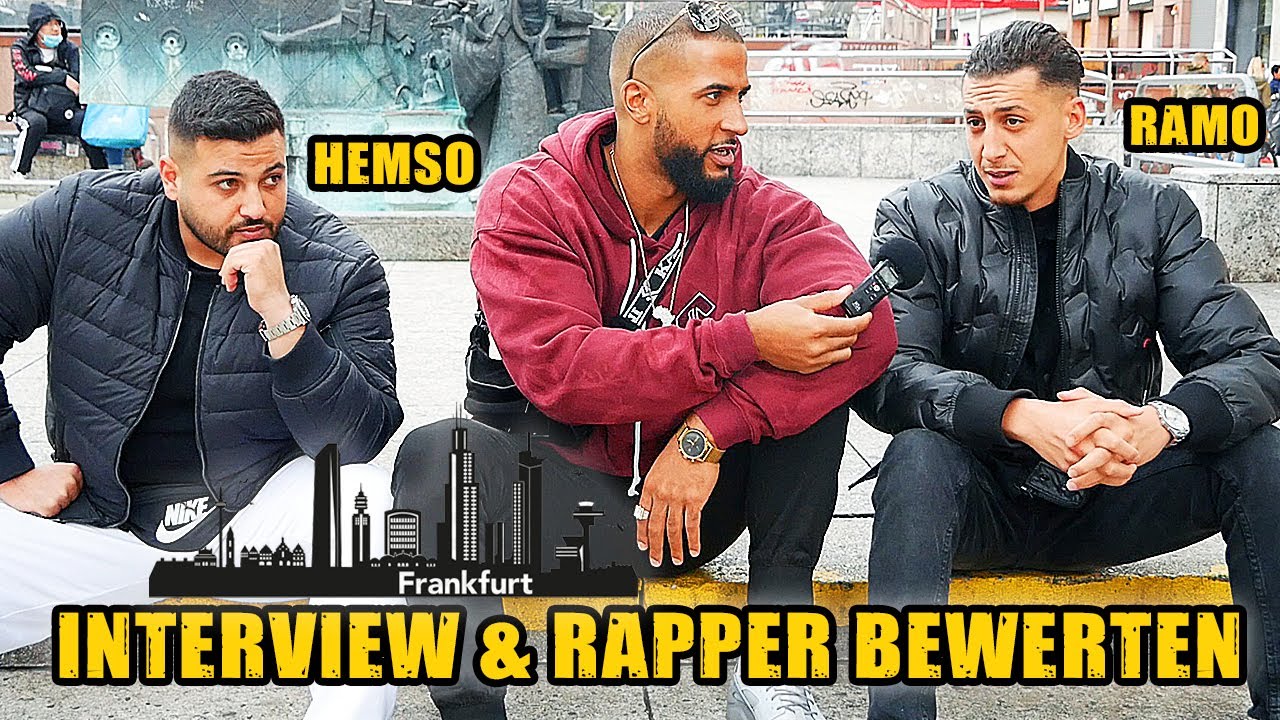 EXKLUSIV! RAMO X HEMSO INTERVIEW & RAPPER BEWERTEN 🎤 in FRANKFURT ...