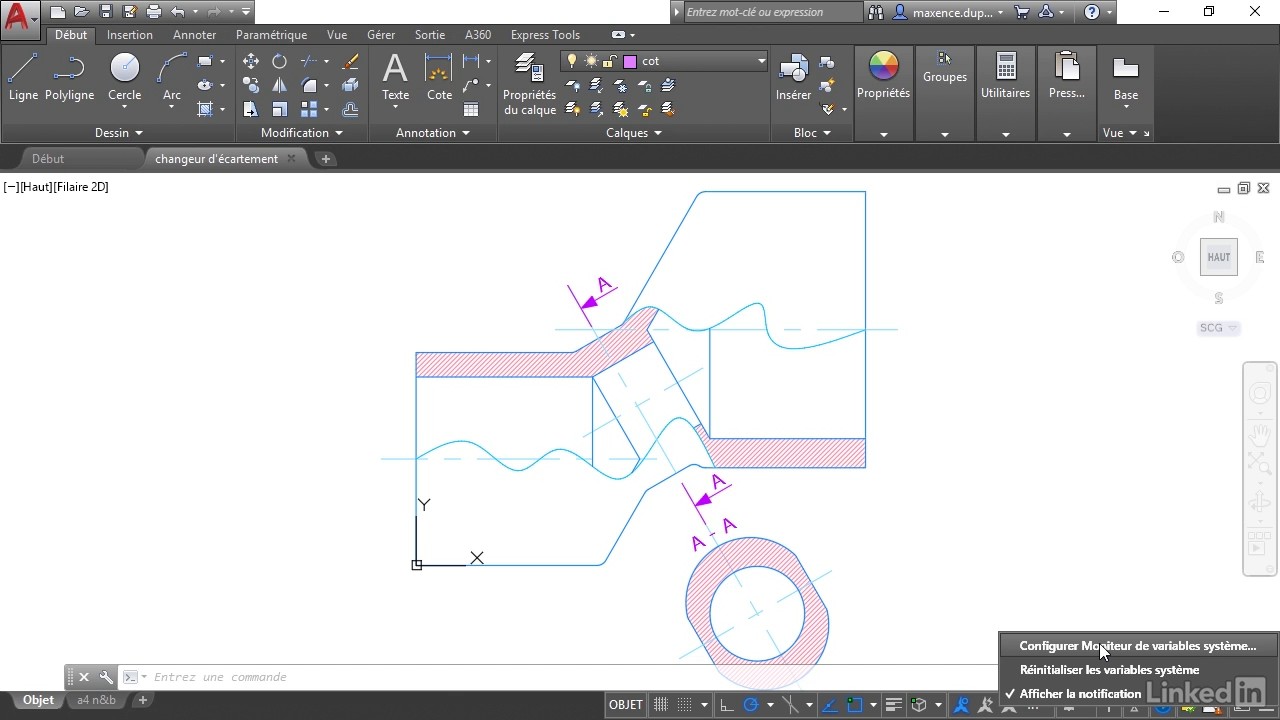 Tutoriel AutoCAD 2018 : Exploiter les boîtes de dialogue | video2brain ...