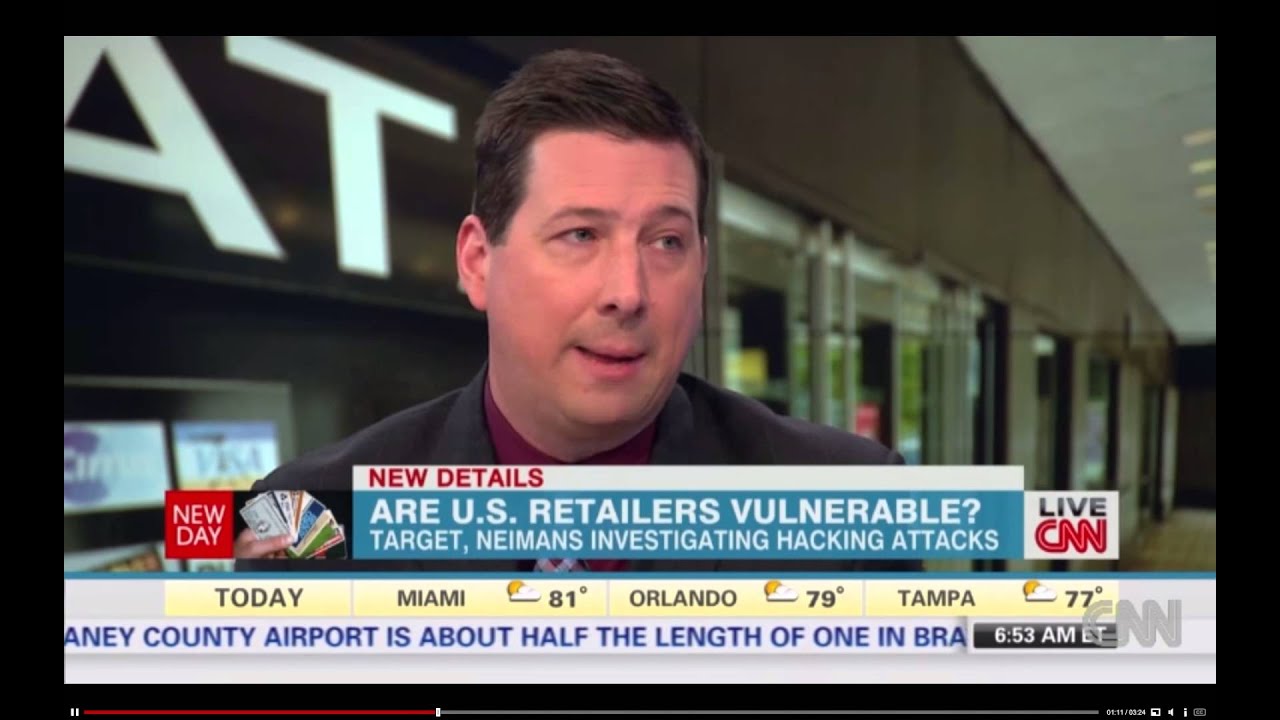 Scott Schober Cyber Security Expert on CNN's New Day Discussing Target ...