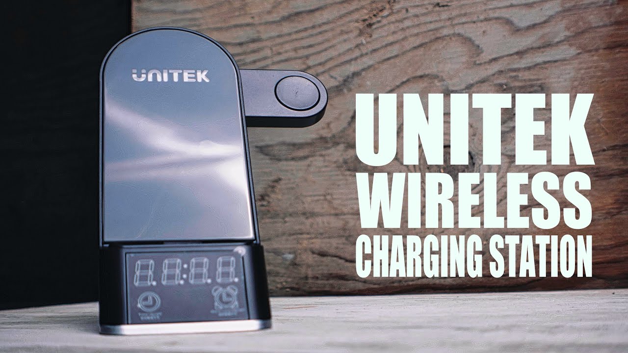 UNITEK WIRELESS CHARGING STATION - UNBOXING & FIRST LOOK - YouTube