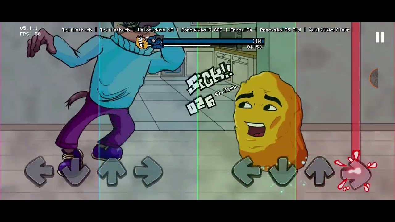 Fnf Triflethumb Android - YouTube