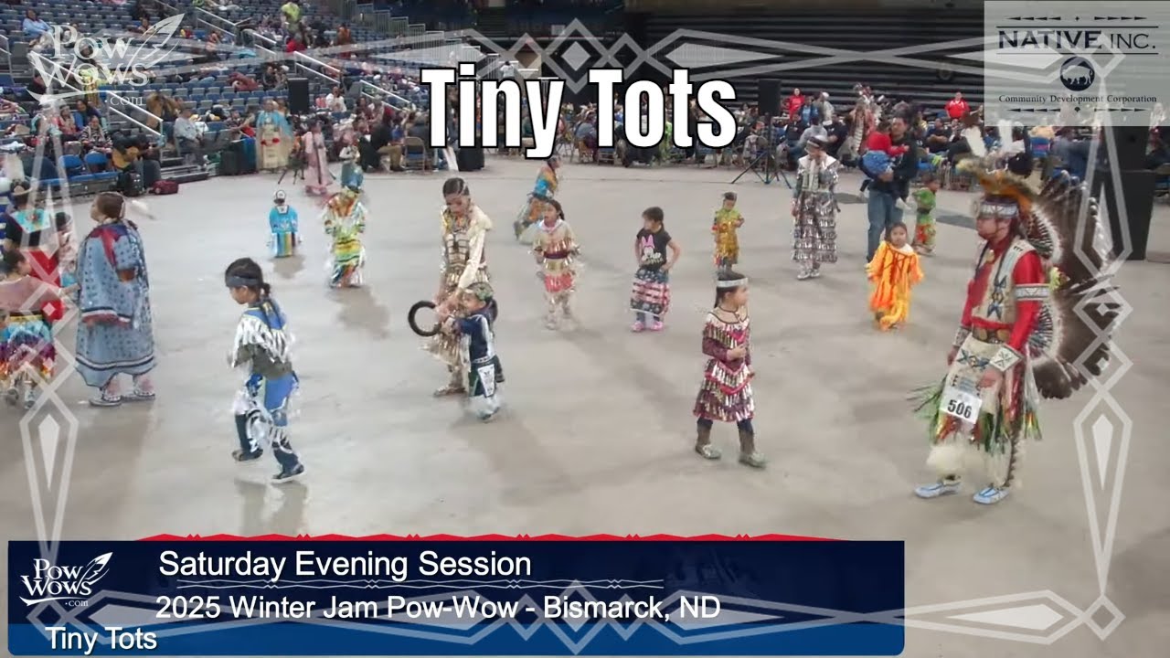 Tiny Tots - 2025 Winter Jam - Powwows.com - YouTube