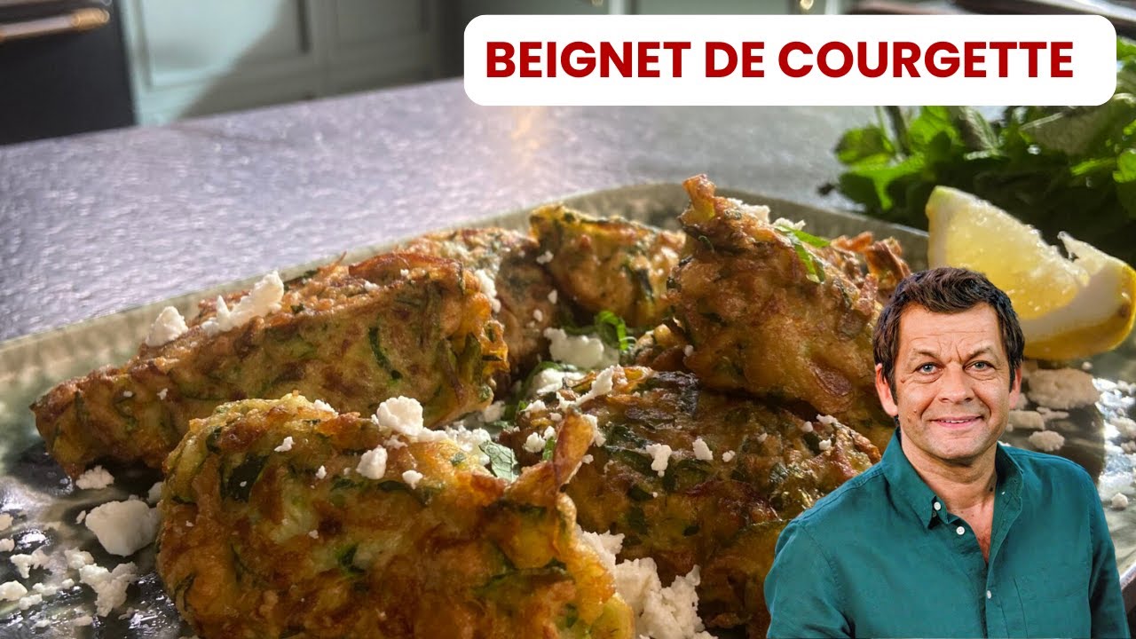 BEIGNETS DE COURGETTE À LA GRECQUE de Laurent Mariotte - YouTube