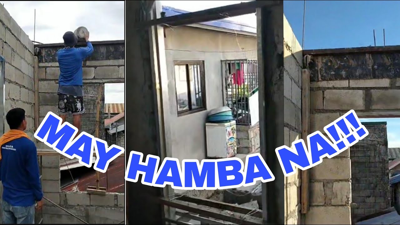 MAY HAMBA NA ANG MAINDOOR #katasngofw #buhayofw #construction # ...