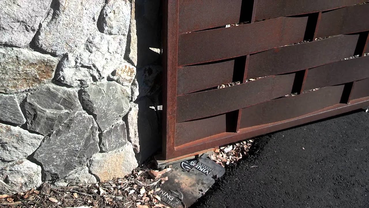 Viking I-8 in-ground operator operation - YouTube