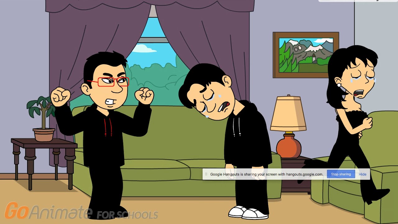 alvin hung's parents gets grounded for nothing - YouTube