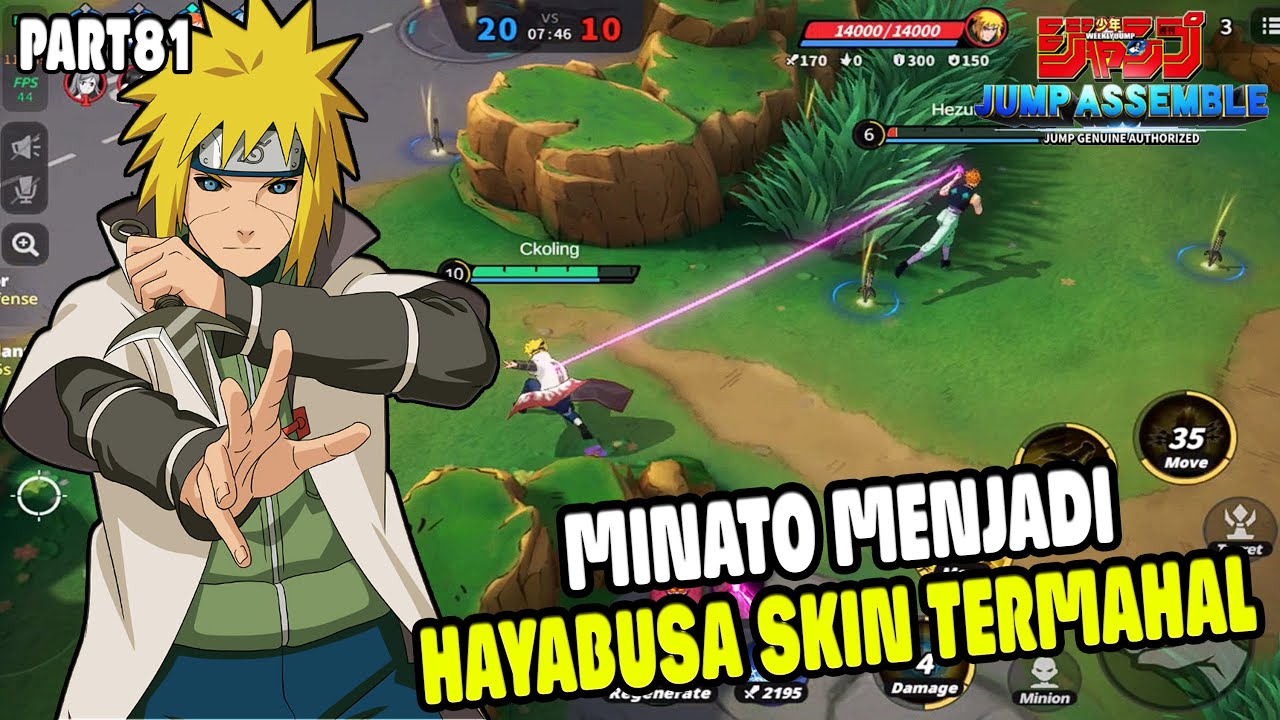 Hayabusa Sangat Cocok Mendapatkan Skin Minato ?? - (Part81) Jump ...