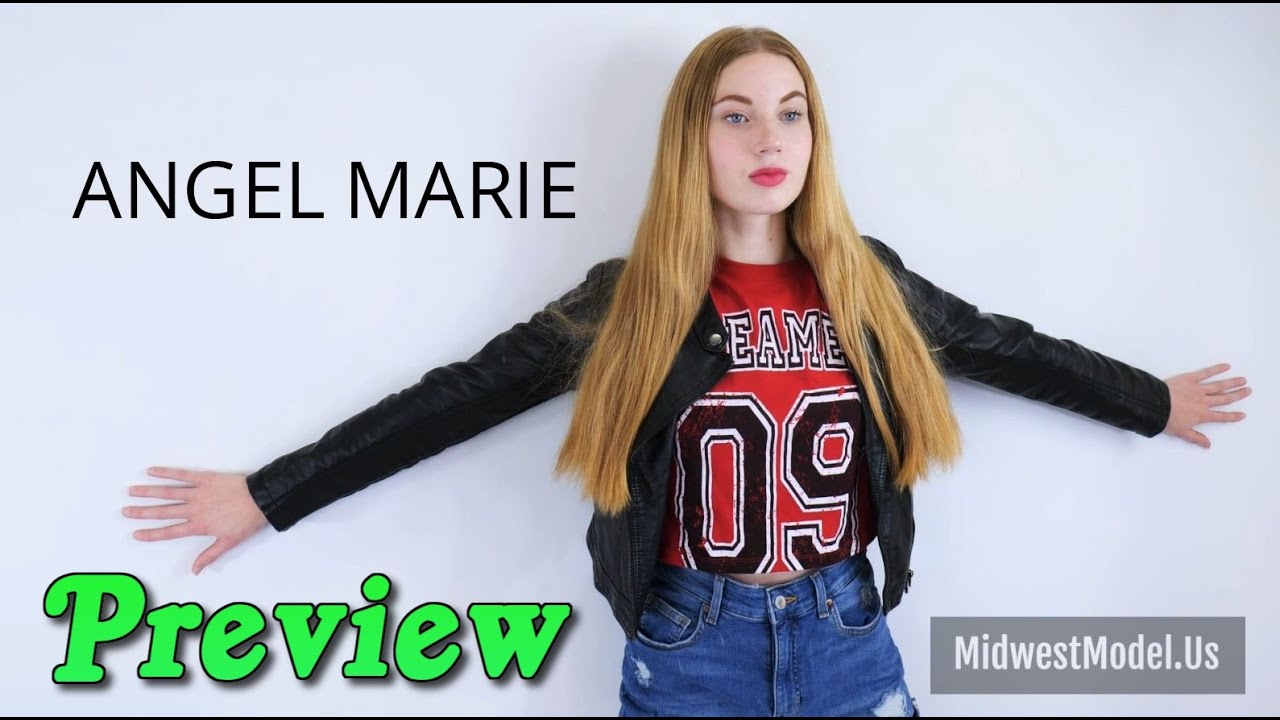 Model Angel Marie - Portfolio Preview - Midwest Model Agency - YouTube