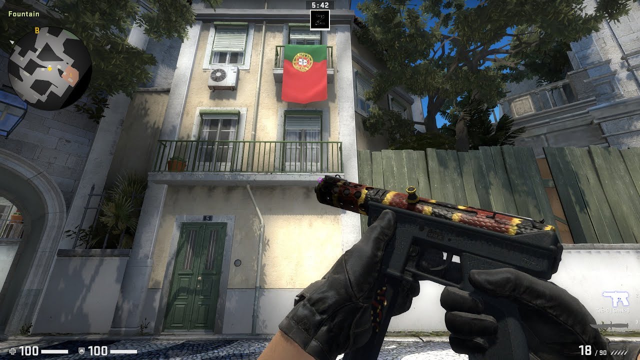 CSGO Tec-9 Snek-9 Minimal Wear - YouTube