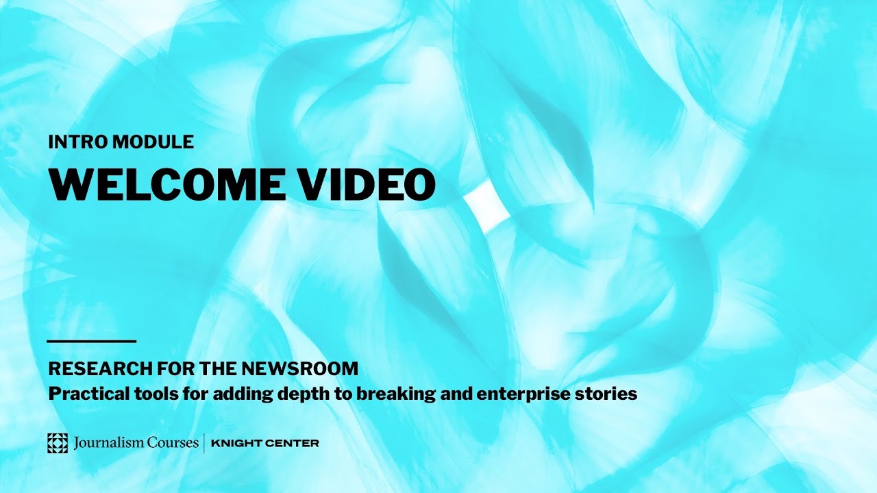 Welcome video - YouTube