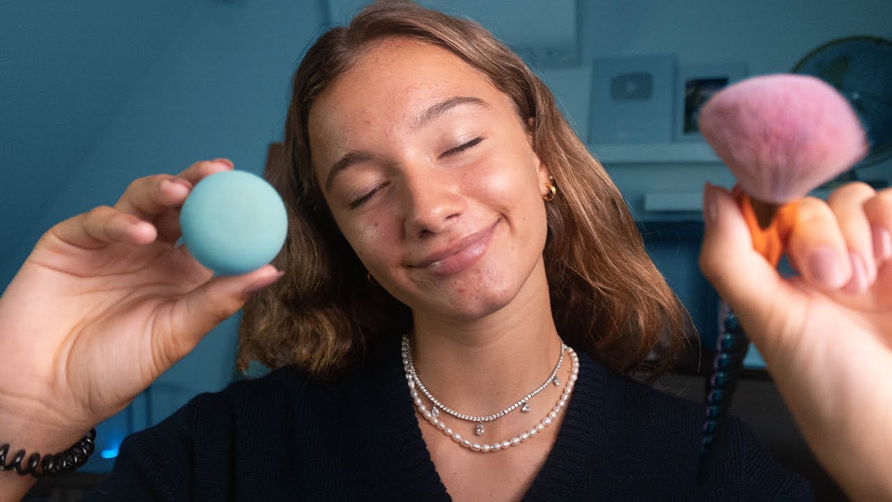 ASMR - DOING YOUR MAKEUP! - YouTube