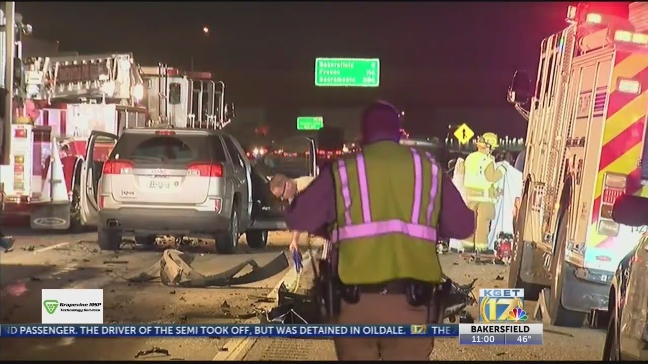 2 people killed in hit and run collision on Highway 99 - YouTube