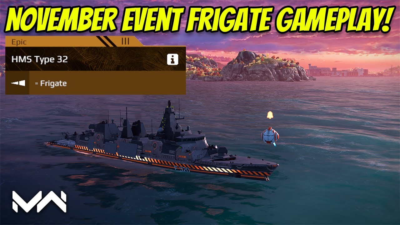 HMS Type 32 - November Event Frigate Gameplay & Review! | Modern ...