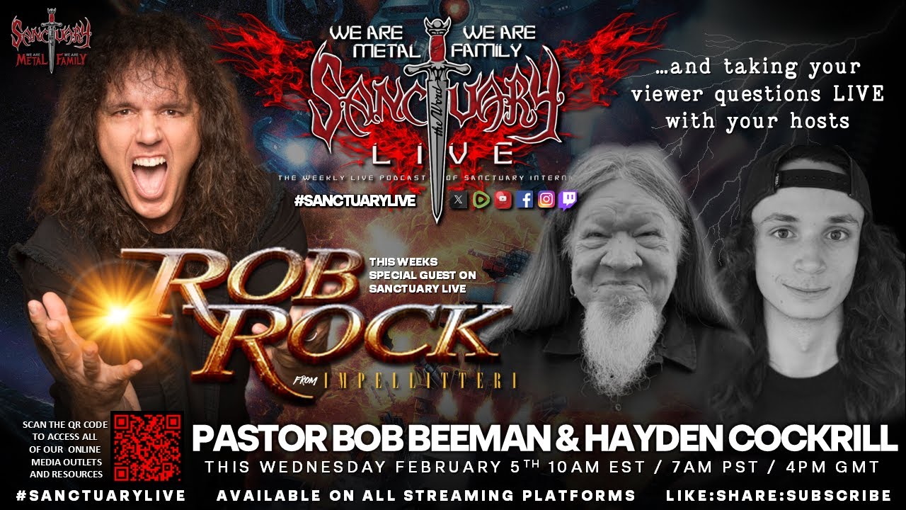 Impellitteri vocalist ROB ROCK "The Voice Of Melodic Metal" on # ...