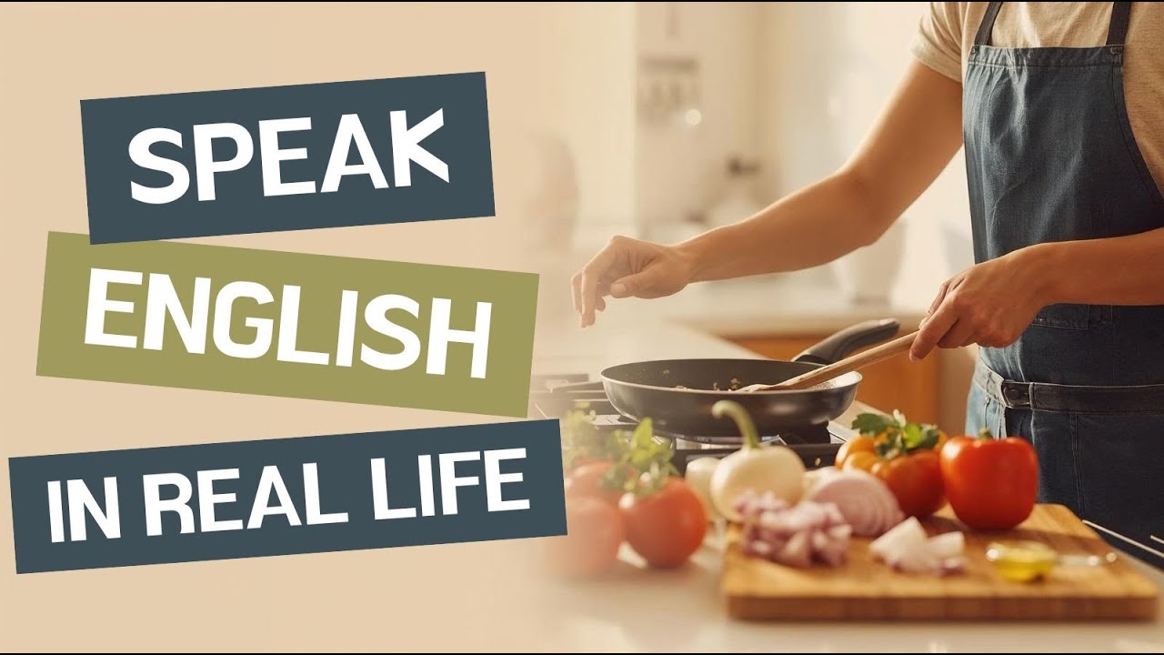 English in the Kitchen l Learn Cooking Vocabulary & Speak English While ...