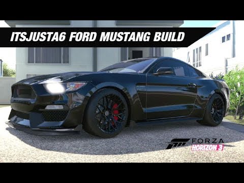 itsjusta6 Supercharged Mustang Build - Forza Horizon 3 - YouTube