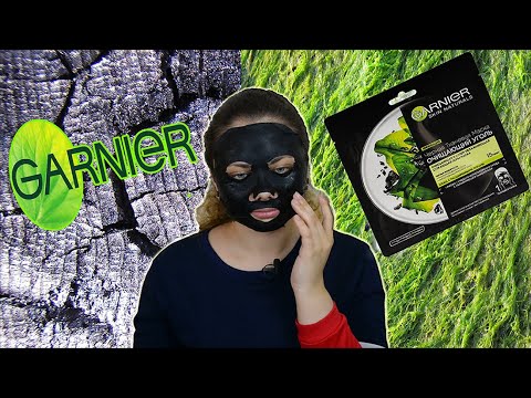 Garnier Skin Naturals Черная тканевая маска \
