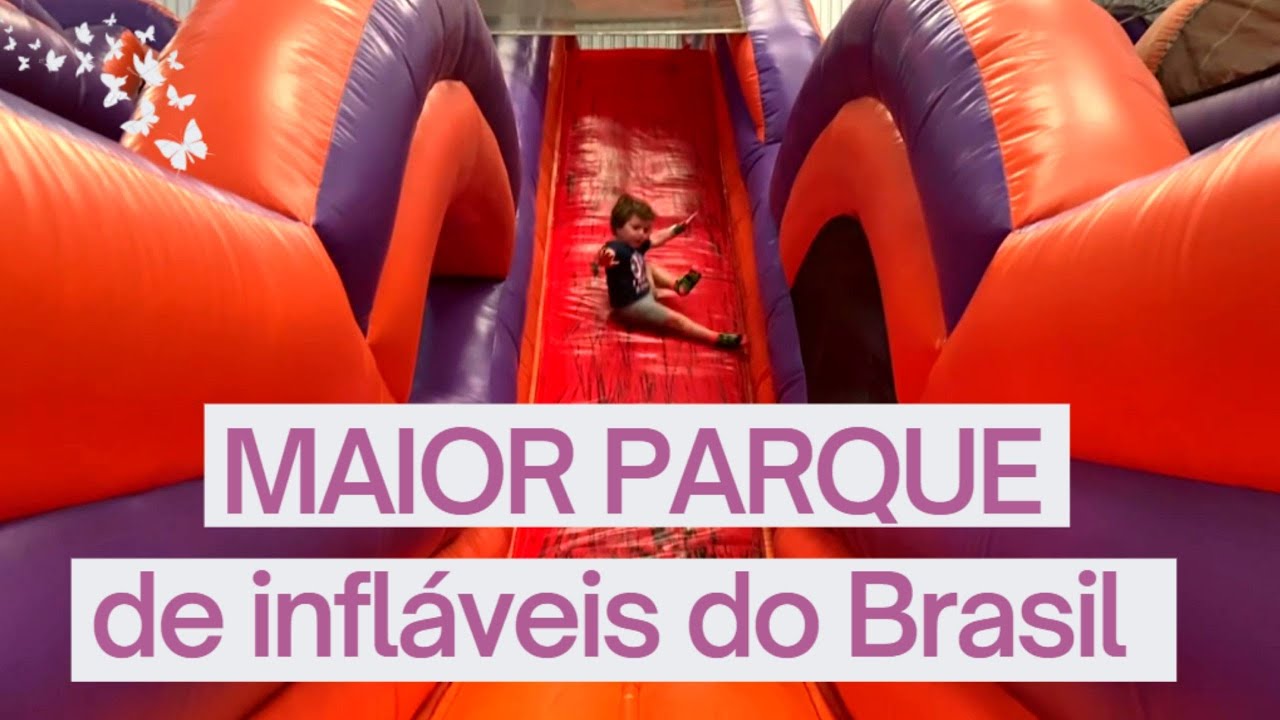 GIGANTESCO! Parque de brinquedos infláveis - Pophaus Santo Amaro ...