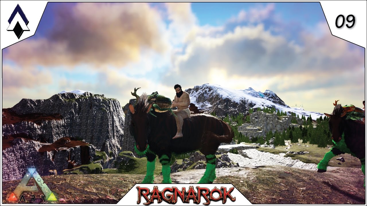 Volcano Beetles! : Ep9 : Exploring Ragnarok : IronMine : ARK Gameplay ...