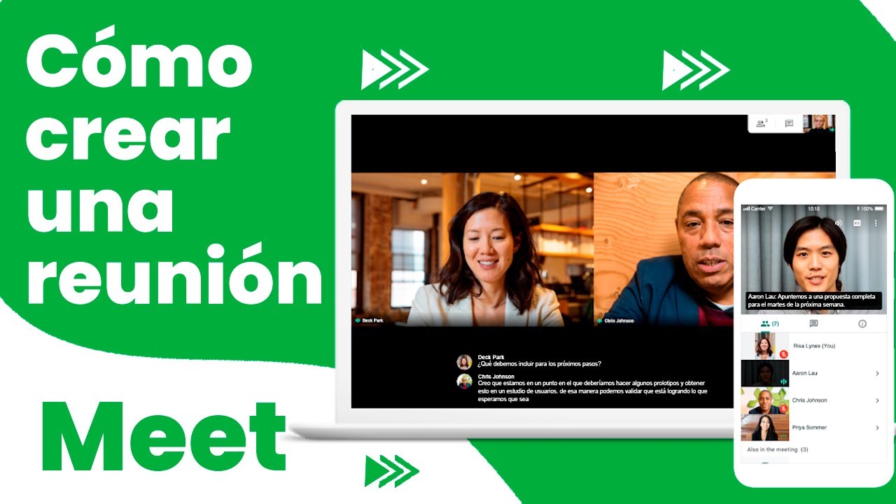 ¿Cómo crear una reunión en Google Meet? 💻 | Google Workspace desde cero ...