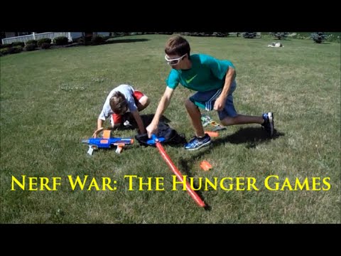 Nerf War: The Hunger Games - YouTube