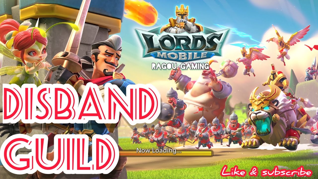 How to disband guild in Lords Mobile | Lords Mobile Gameplay - YouTube